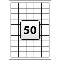 ML-5000 50 Labels Per Sheet 1-1/2" x 1" White UPC Barcode Labels | A1 ...